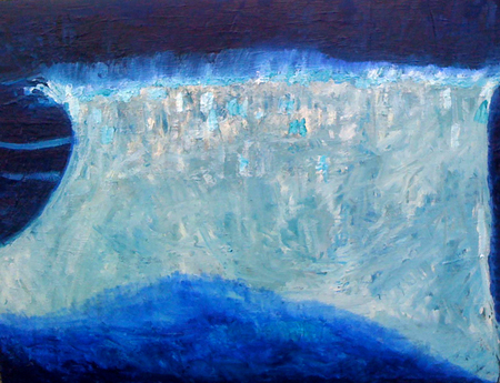 Painter Mark Milroy seeks to channel the strength of the ocean - 27 East