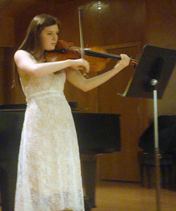 Local student gives viola recital - 27 East