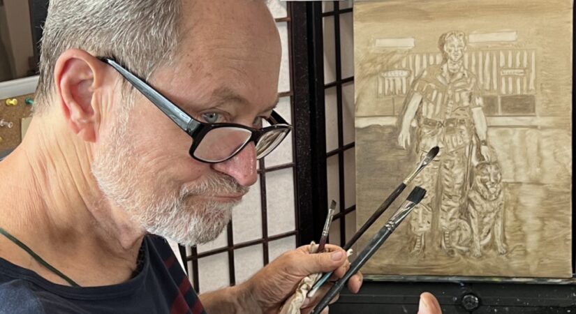 Vietnam Veteran John Melillo Combats PTSD Through Art - 27 East