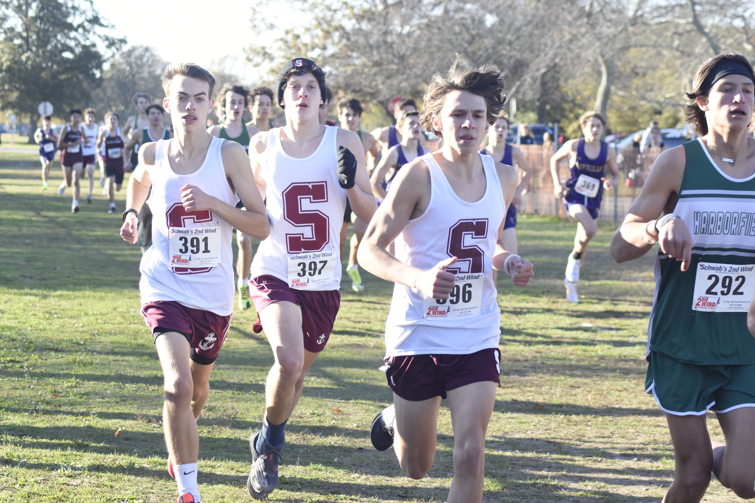 Gavalas Runs in Final Cross Country Race at State Qualifier - 27 East