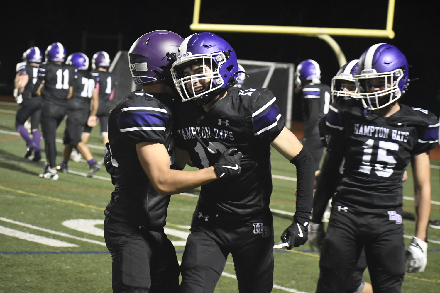 Hampton Bays senior Thomas Culhane and the rest of the Baymen were all ...